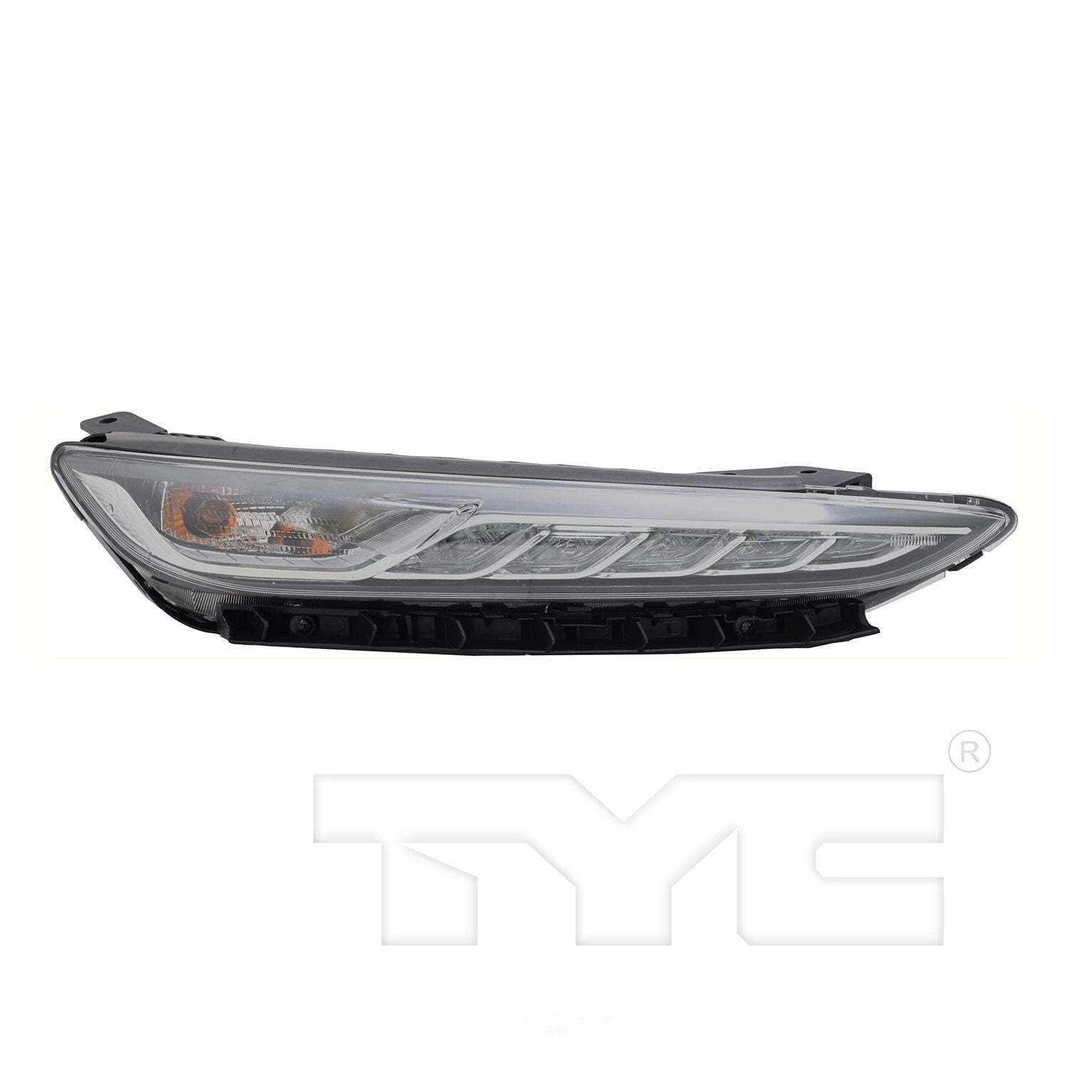 TYC LED Daytime Running Light DRL Right Passenger for 18-20 Hyundai ...