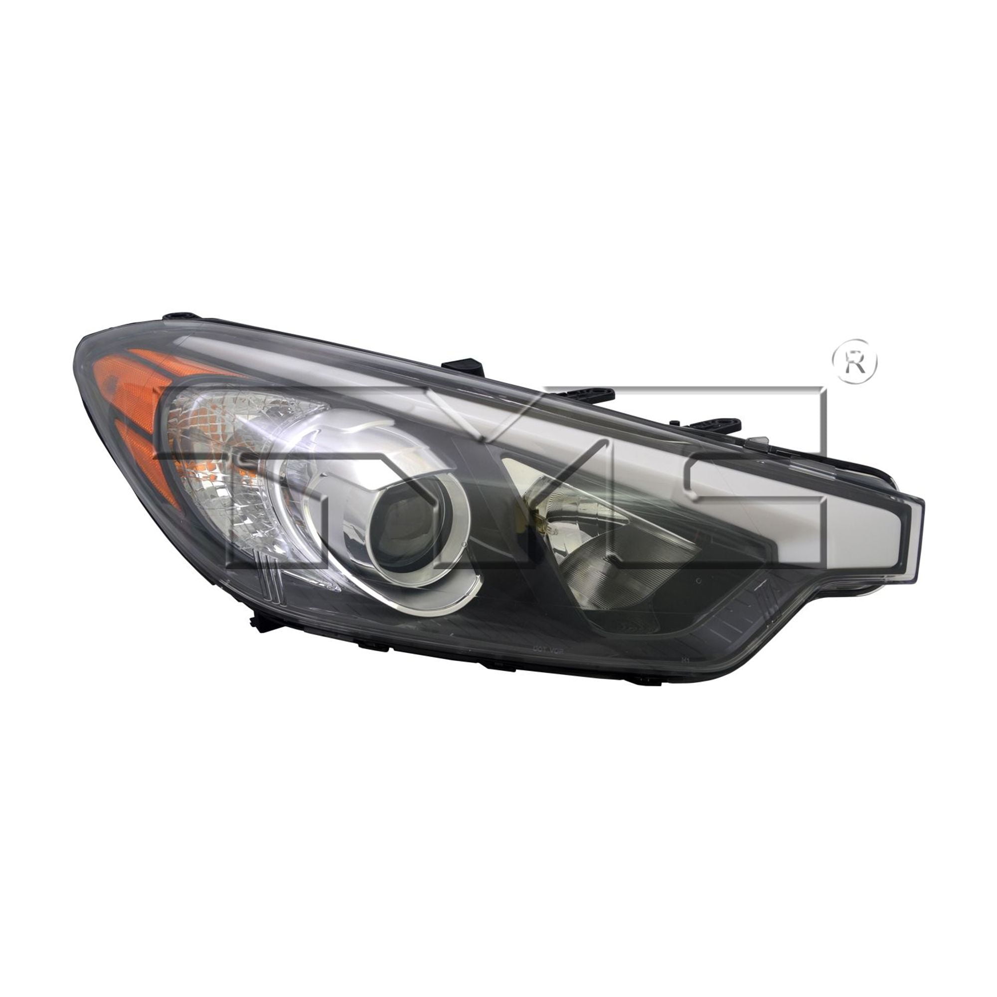 TYC Right Headlight Assembly Compatible with 2014-2016 Kia Forte ...