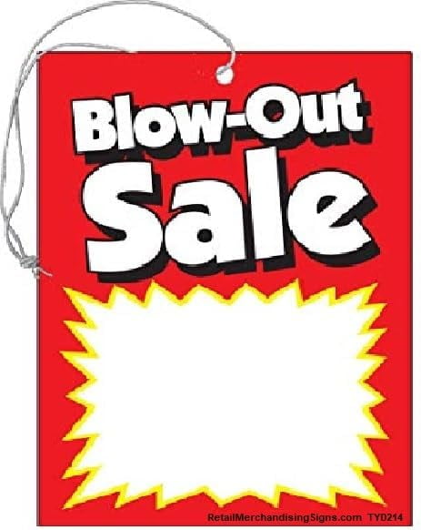 TYD214 Blowout Sale Elastic Knotted Price Strung Tags with Strings Red ...