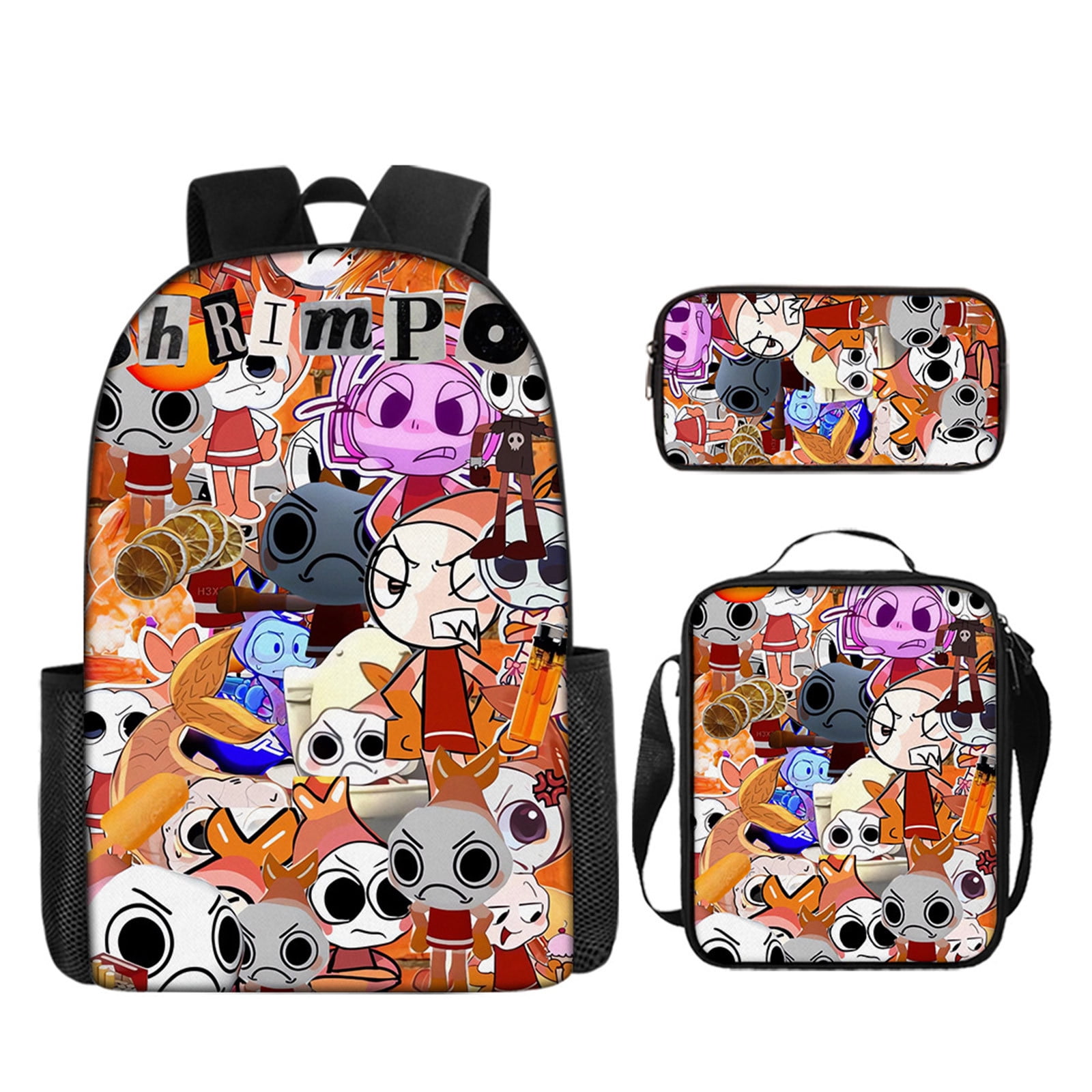 TYFLEI 16.5" Dandy's World Backpack Cartoon Style Travel Laptop ...