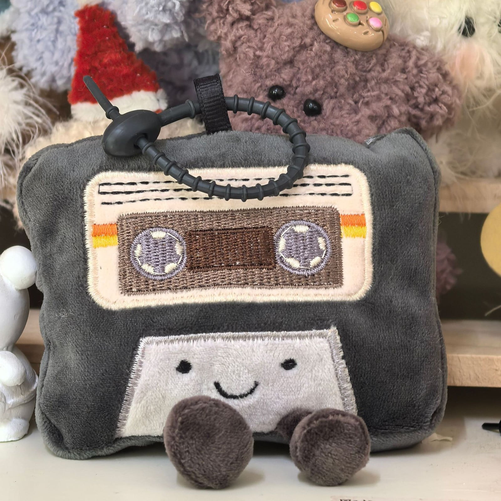 TYFLEI 4" Interesting Radio Shape Stuffed Animals Pendant Birthday ...