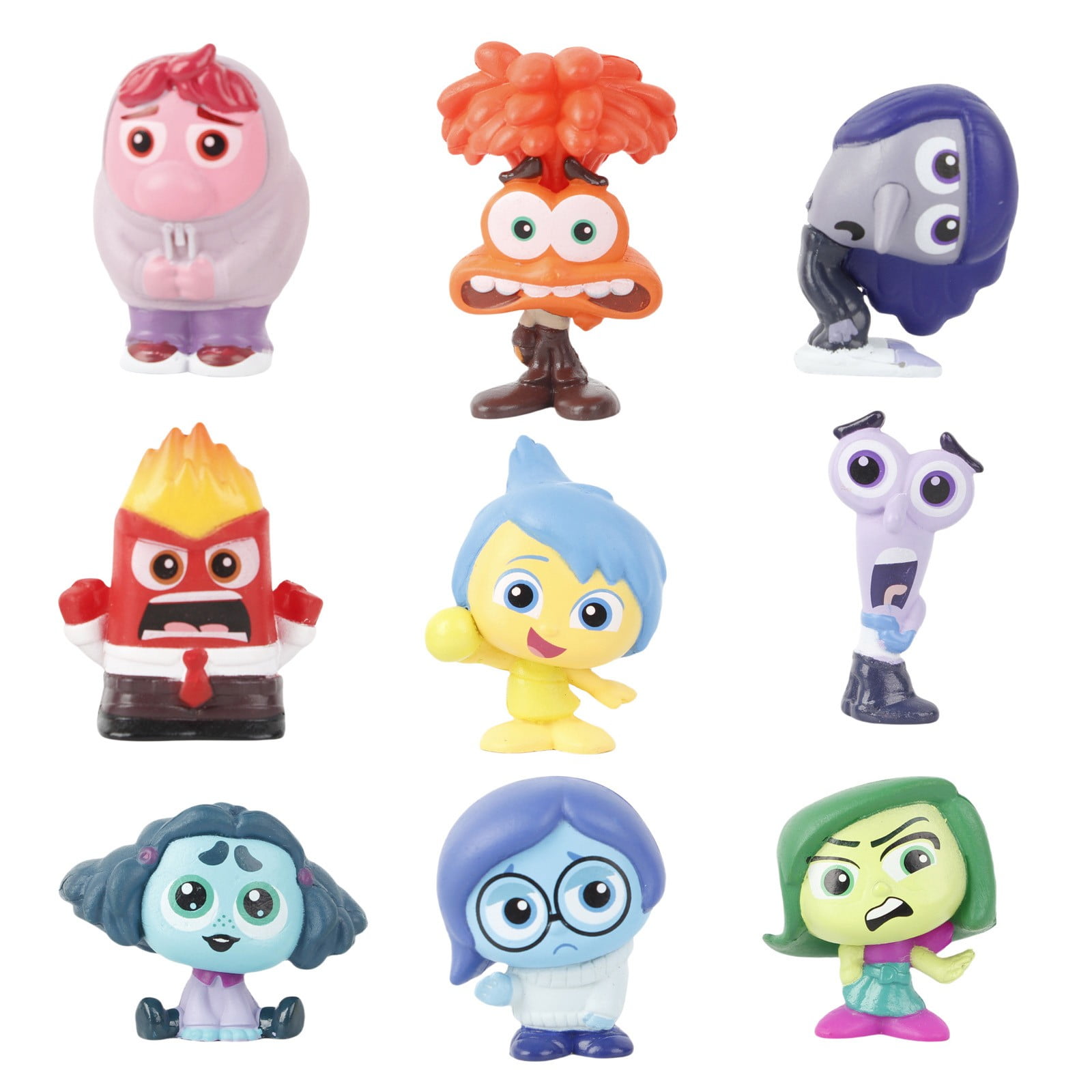 TYFLEI 9 Pcs Exquisite Inside Out Toys Collectible Inside Out Disgust ...
