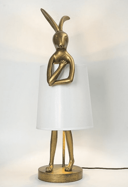 TYFLEI Bunny Table Lamp,Cute Animal Rabbit Lamp,15.3" Vintage LED Desk ...