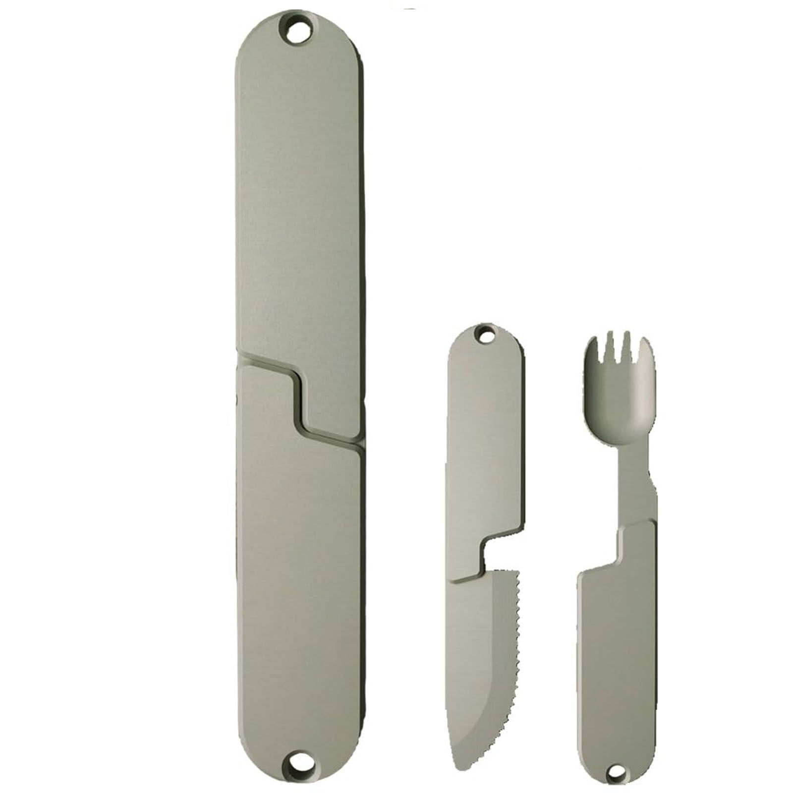 TYFLEI Camping Eating Utensils Set,Kopak Utensil Set,2 in 1 Camping ...