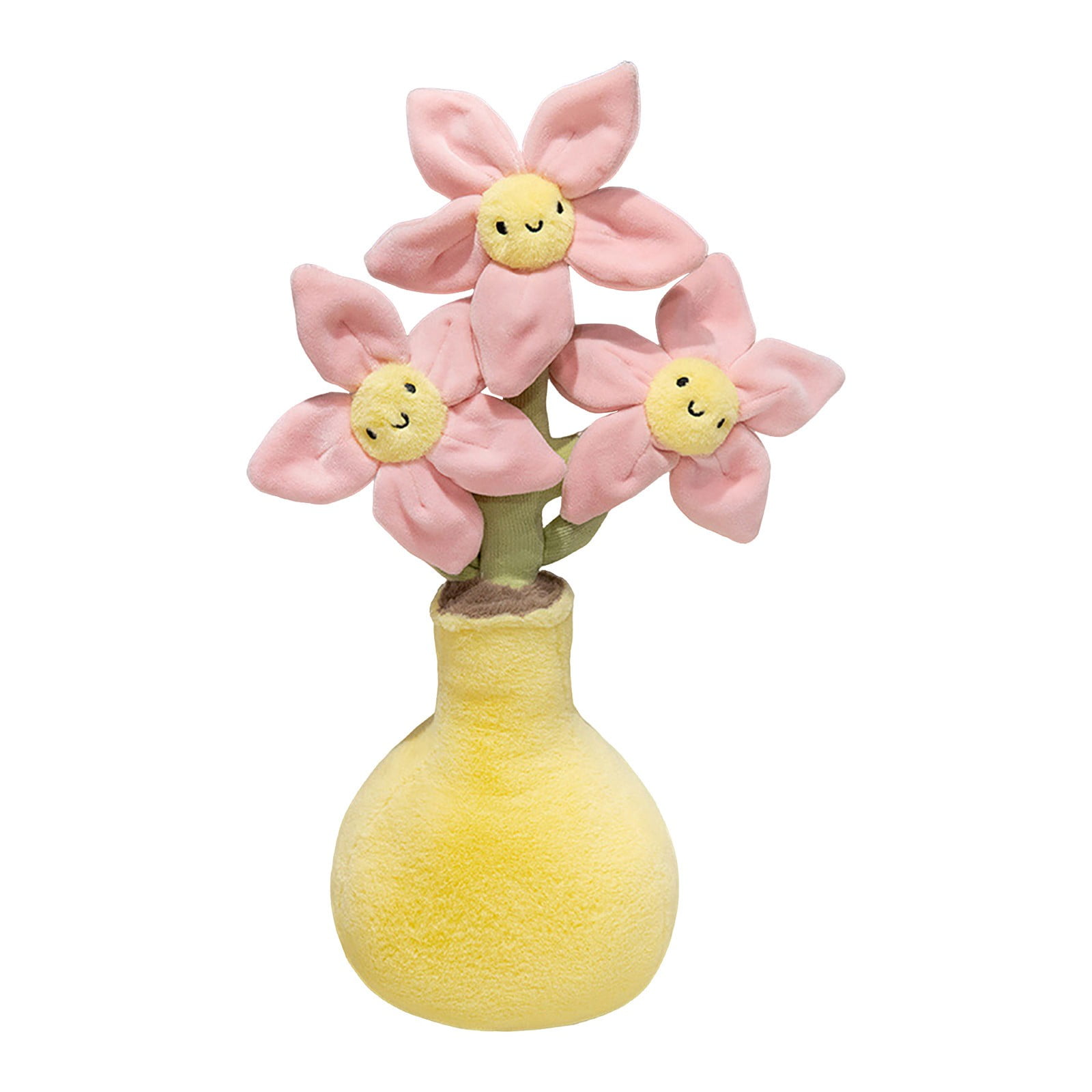 TYFLEI Comfortable 11.8" Flowers Stuffed Animal Kawaii Smiling Flower ...