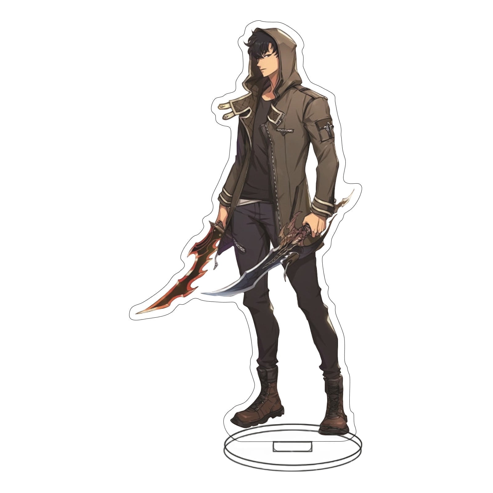 TYFLEI Cool Solo Leveling Acrylic Figures Exquisite 6" Solo Leveling ...