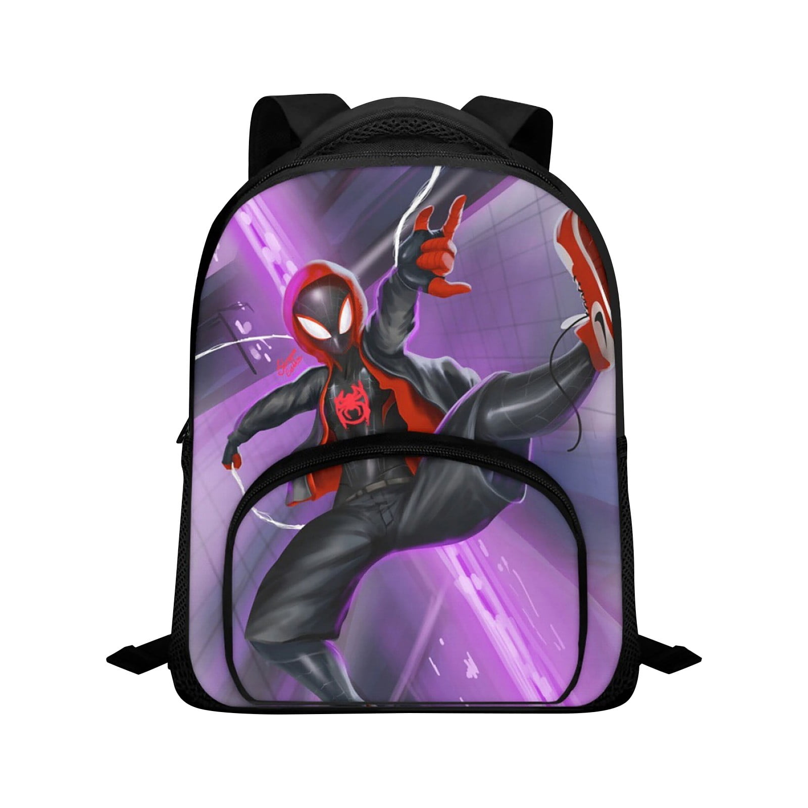 TYFLEI Cool Spiderman Backpack Cute Cartoon Style Spider Man Laptop ...