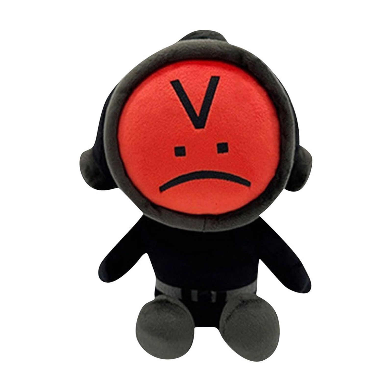 TYFLEI Cute Content Warning Plush Cartoon Style 9.8 In Content Warning ...