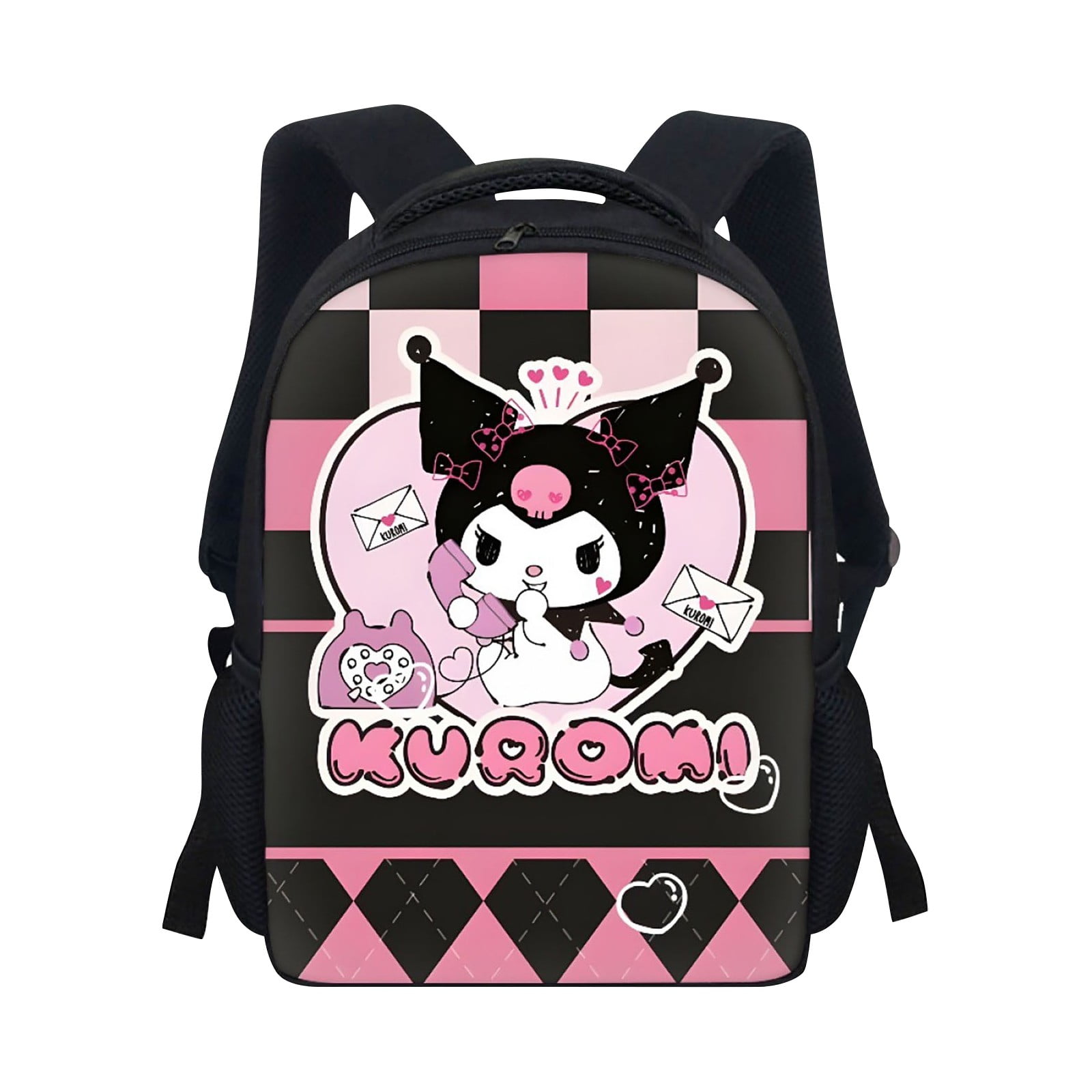 TYFLEI Cute Kuromi Cartoon Backpack for School Comfortable Kuromi Small ...