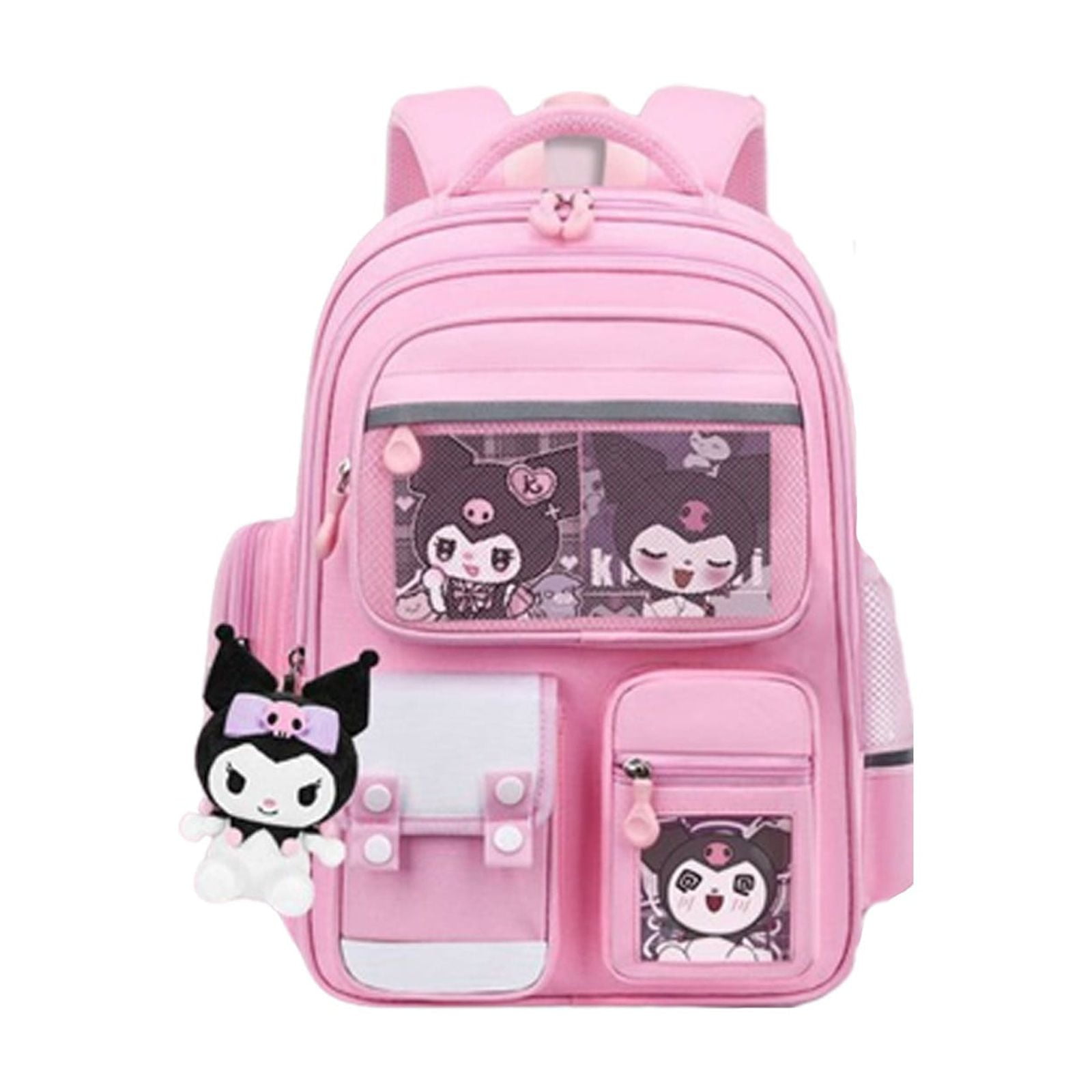 TYFLEI Cute Kuromi Cartoon Backpack for School Large Capacity Kuromi ...