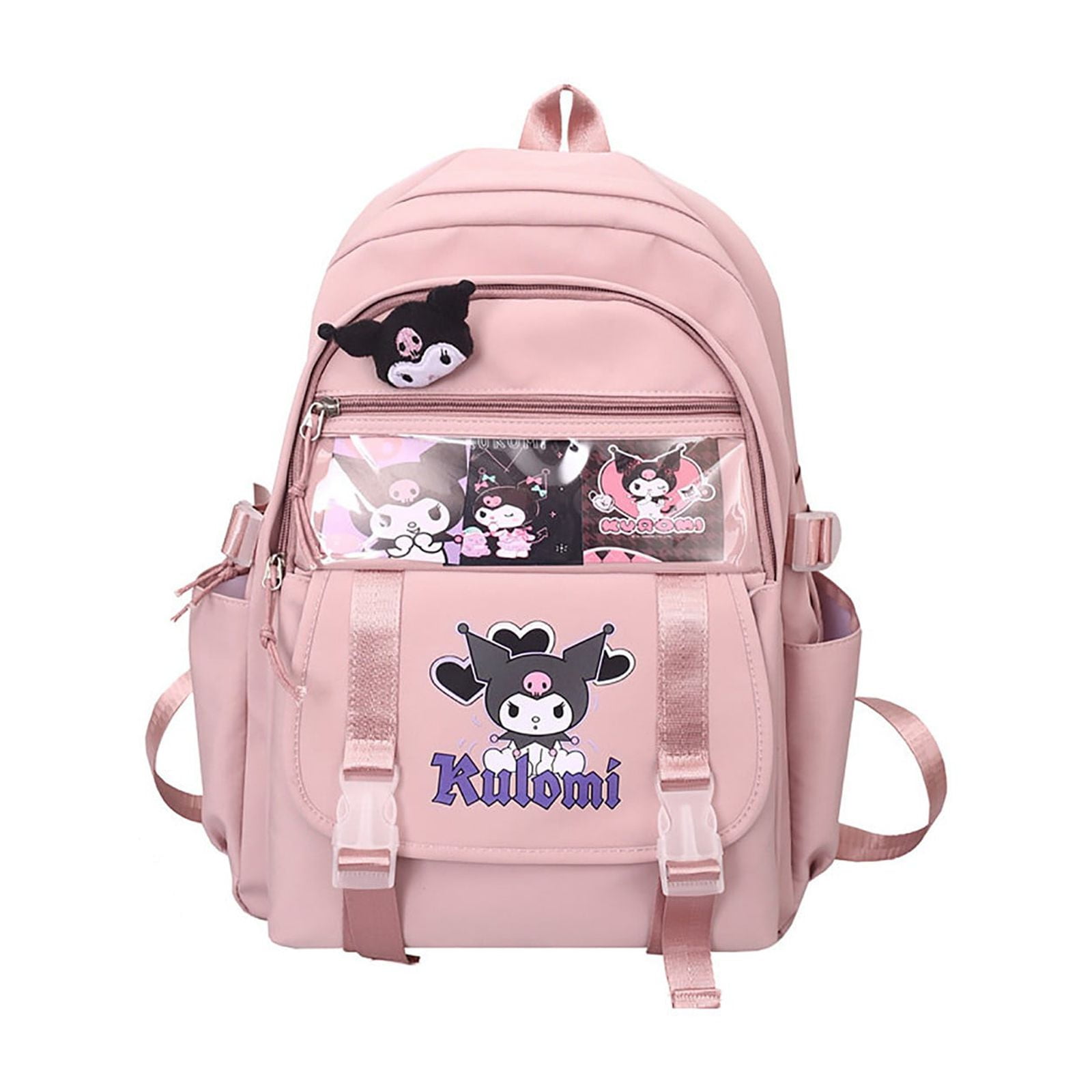 TYFLEI Cute Kuromi Cartoon Backpack for School Travel Work Large ...