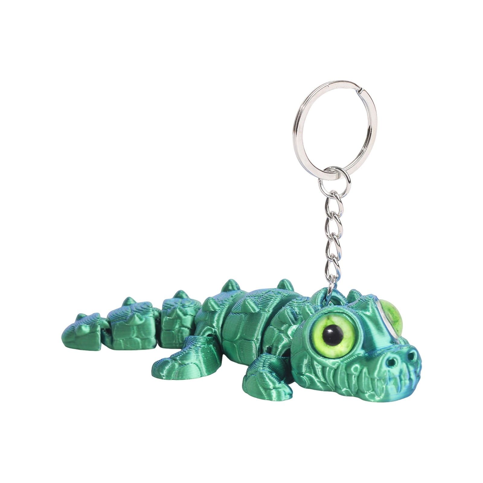 TYFLEI Cute little Crocodile 3D Keychain Birthday Holiday Party Gifts 3 ...