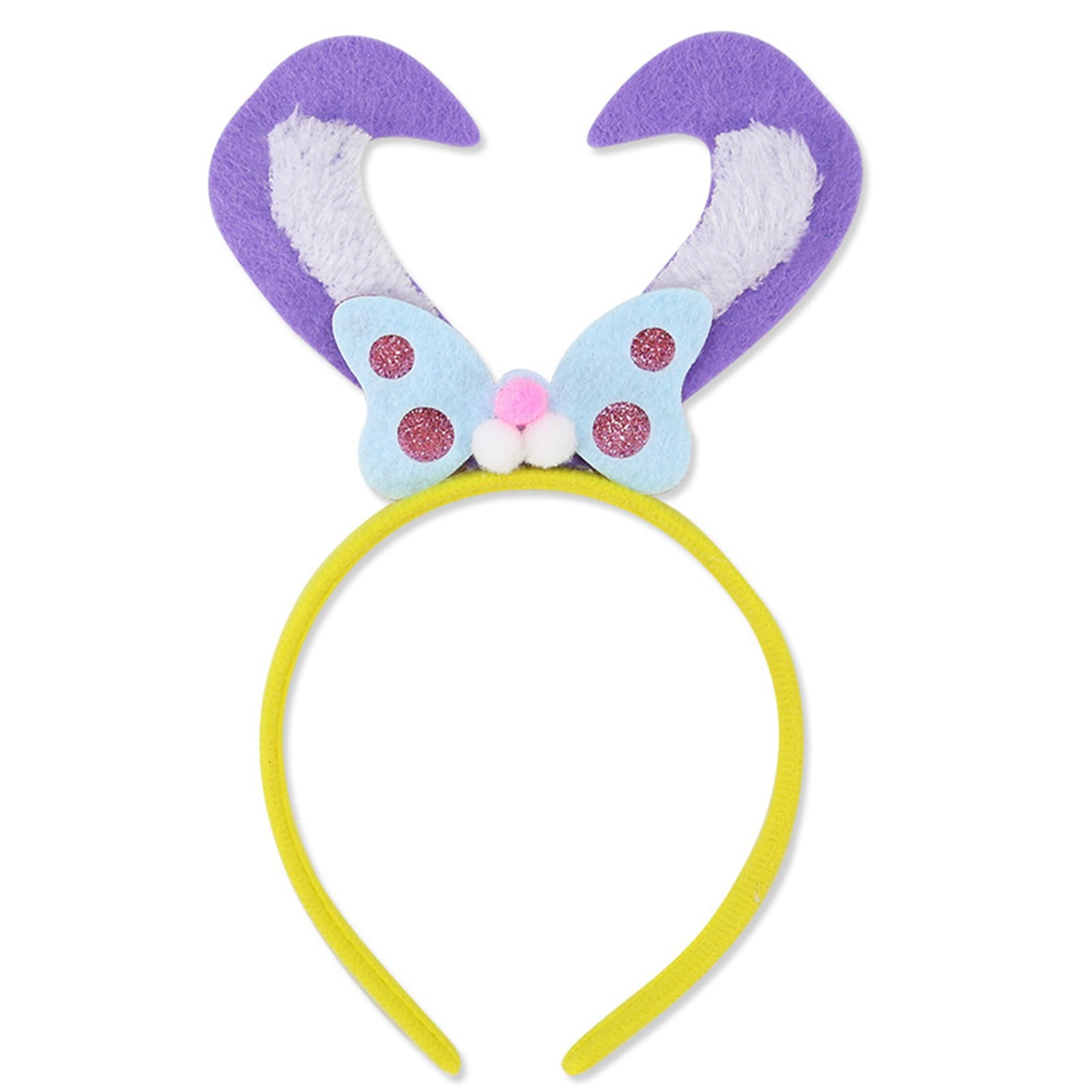 TYFLEI Easter Headbands Easter Bunny Ears Egg Headbands Colorful ...