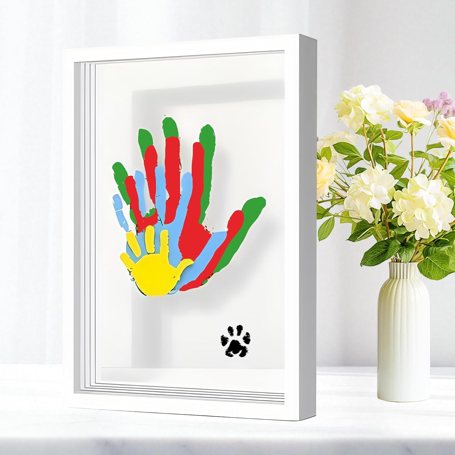 TYFLEI Family Handprint Kit, Handprint Art Craft DIY Kit, Hand print ...