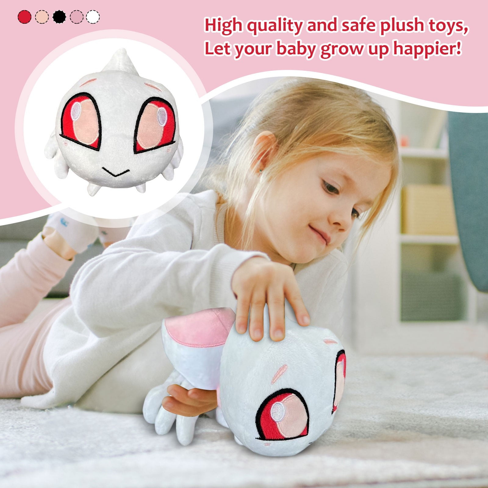 TYFLEI The Spider and Butterfly Plushies Toys 5.9" Soft Stuffed Animals Character Doll for Fans ...