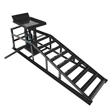 Auto Car Truck Service Ramps Lifts, Garage Car Lift Hydraulic Ramps ...