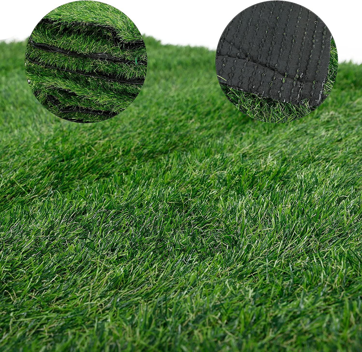 TYFYB 6FT X8FT(48 Square FT) Artificial Realistic Grass & Thick Fake ...