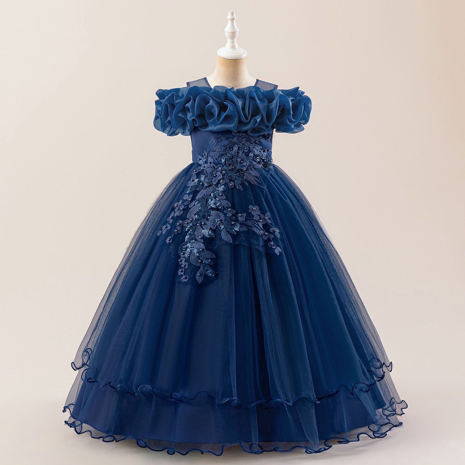 TYGHBN Elegant Girls Dresses for Casual Wedding and Party Wear with Off ...