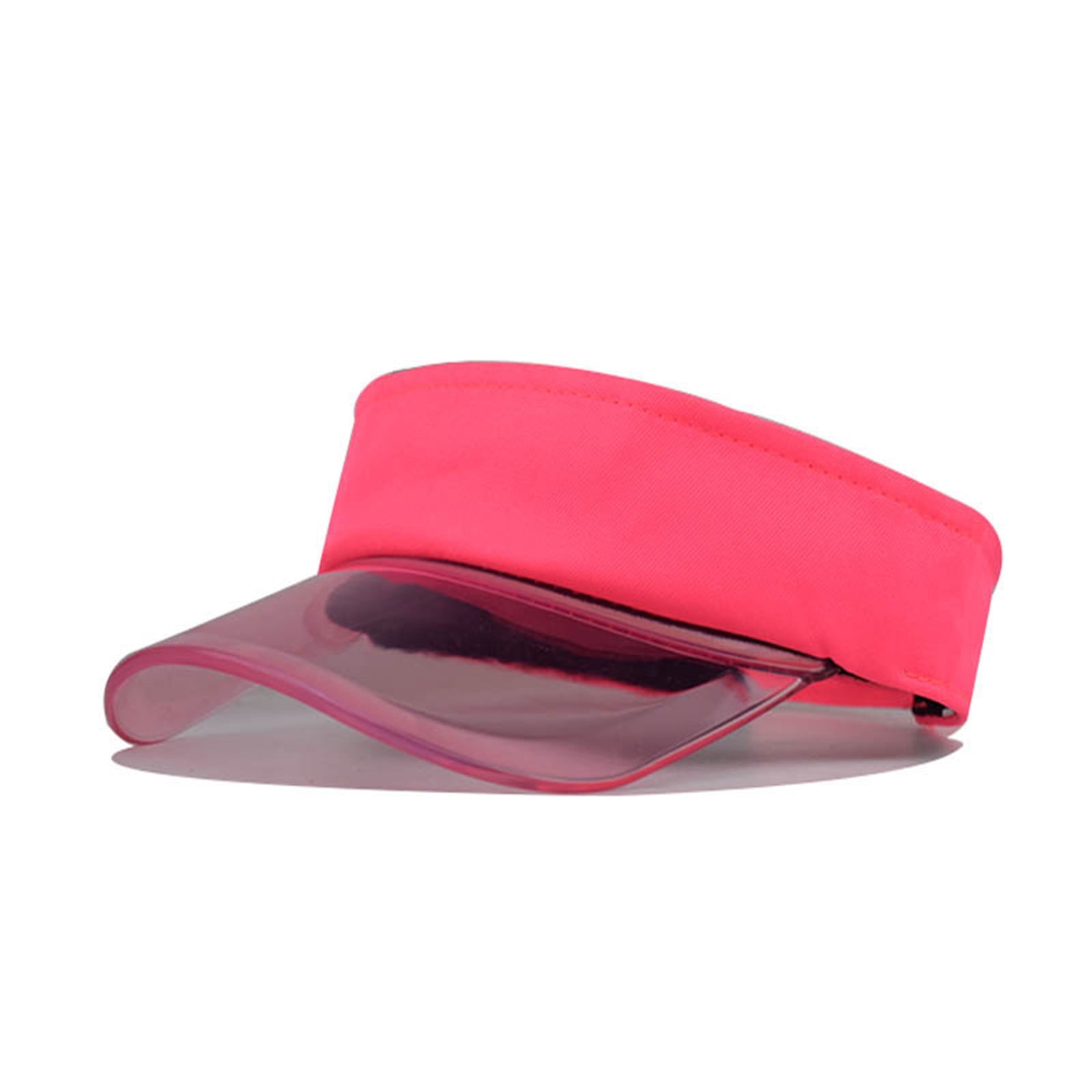 TYGHBN Fashion Women Solid Color Sun Transparent Baseball Visor Cap Dad ...