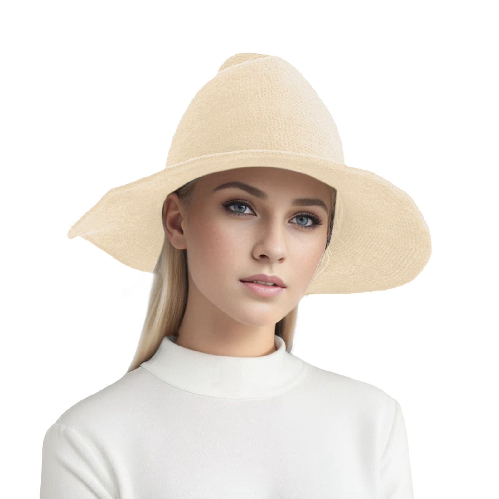 TYGHBN Foldable Knit Pointed Witch Hat for Choice Witch Accessory Party ...