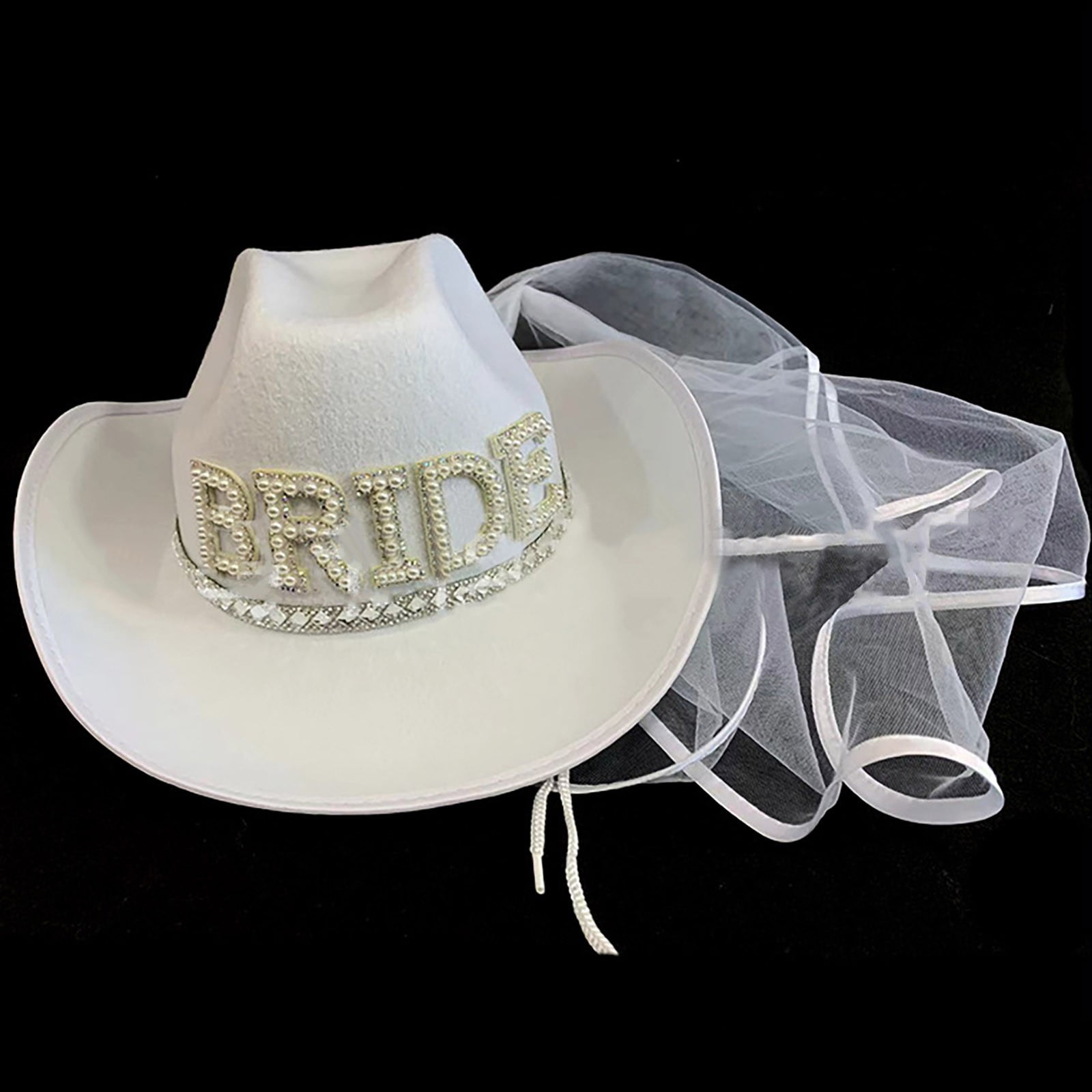TYGHBN Hats Bride Western Cowboy Hat for Girls Or Women for Party ...