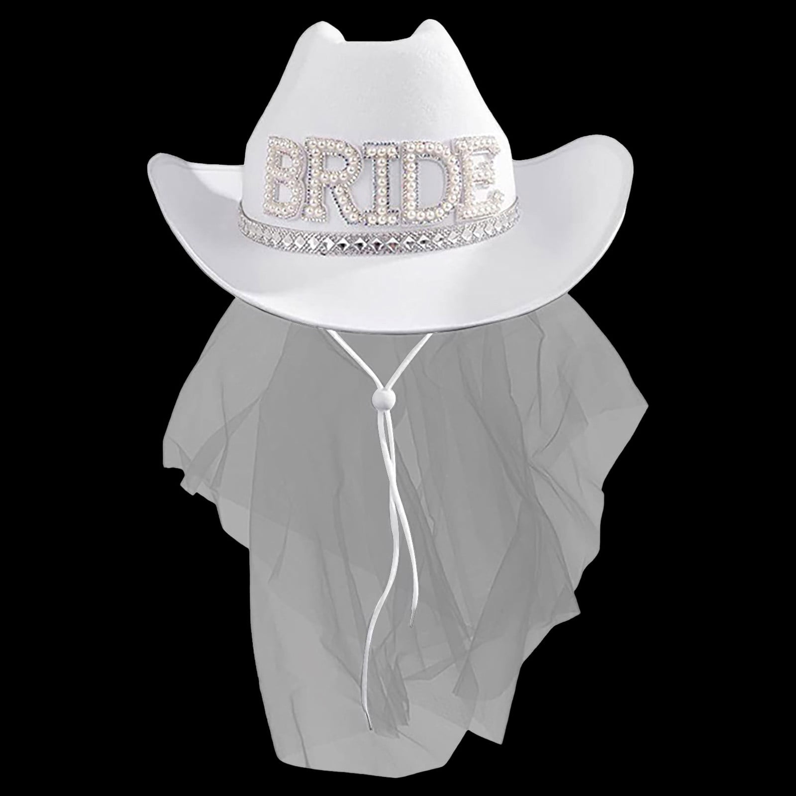 TYGHBN Hats Bride Western Cowboy Hat for Girls Or Women for Party ...