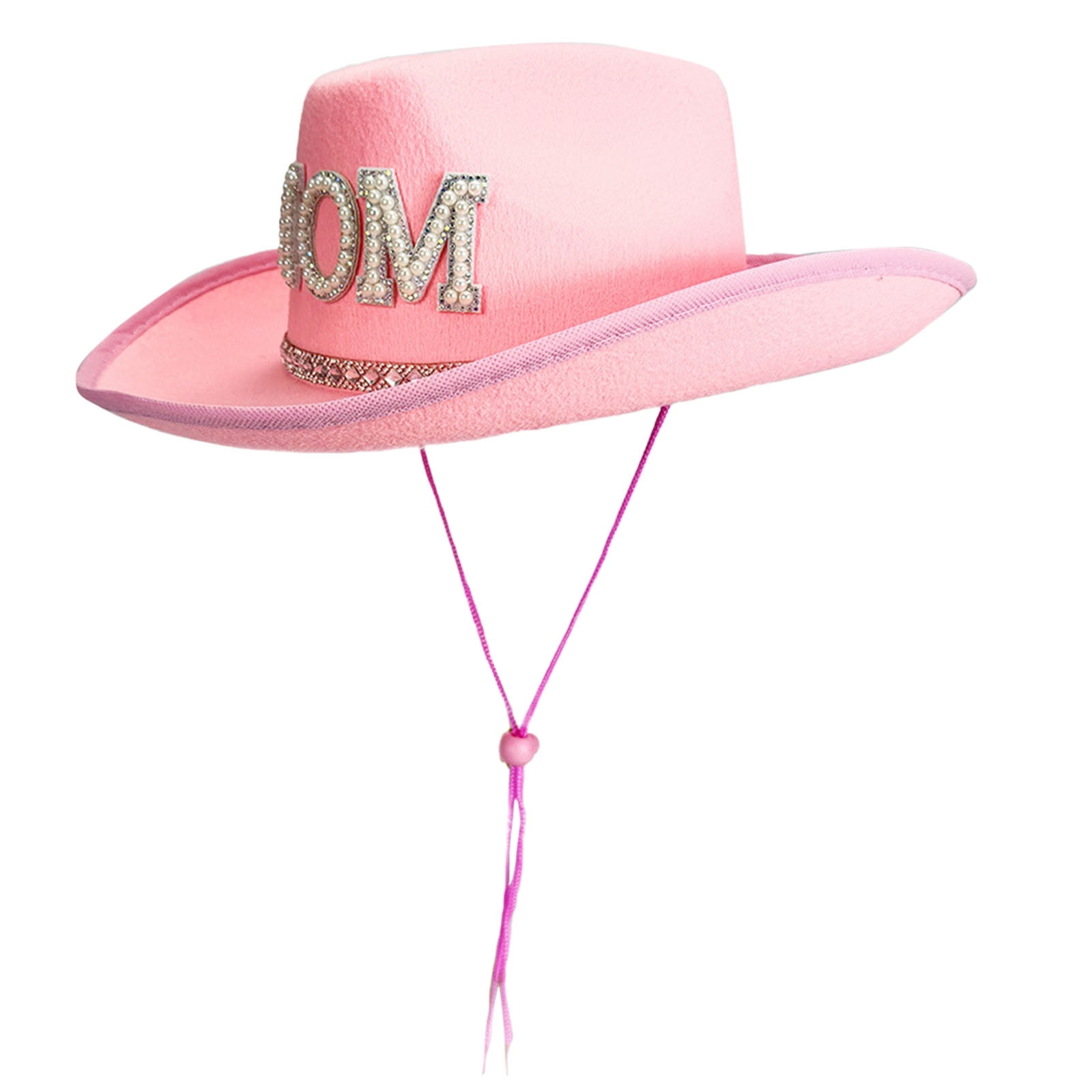 TYGHBN Home Casual Style Hat for Parents Gender Reveal Party Bowler Hat ...