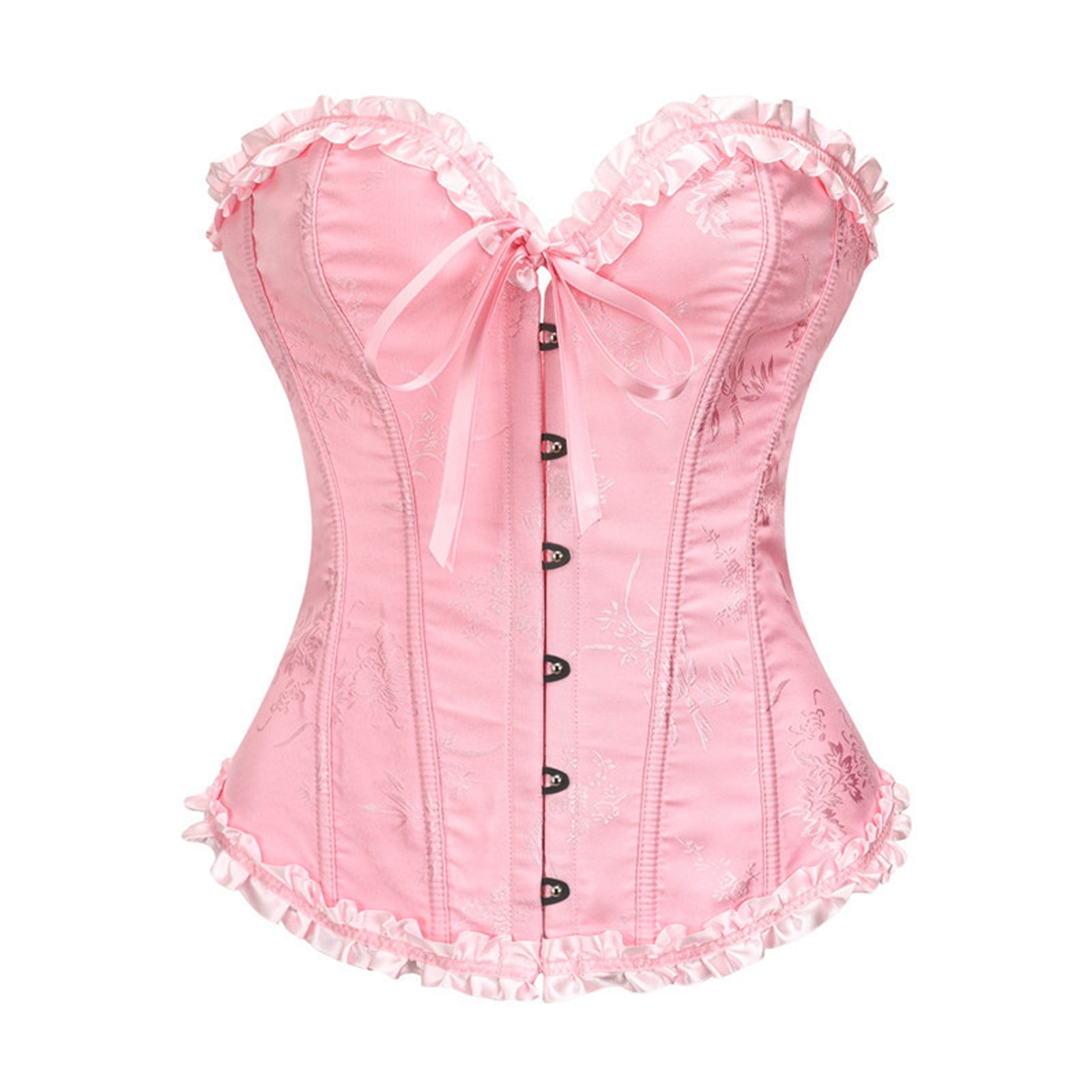 TYGHBN Lace Push Up Corset Top for Women Shaping Belly Control ...
