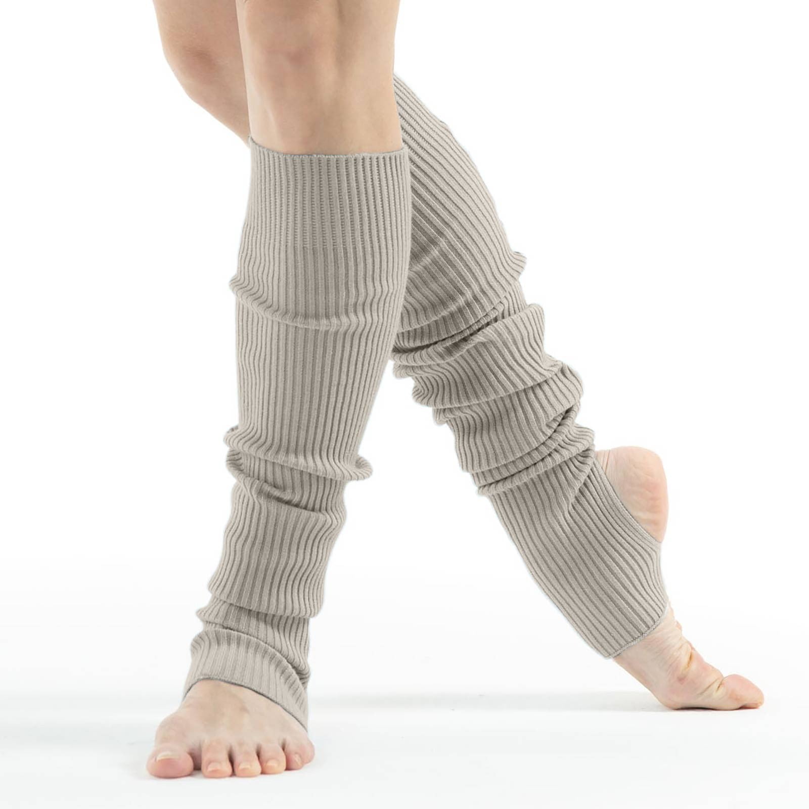 TYGHBN Leg Warmers for Women Dance & Yoga | Open Toe & Heel Dance Socks ...