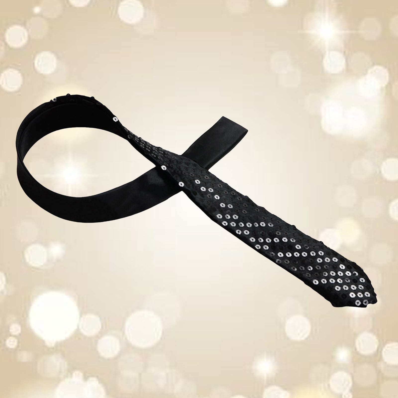 TYGHBN Sequined Men's and Women's Sequined Tie Formal Wedding Evening ...
