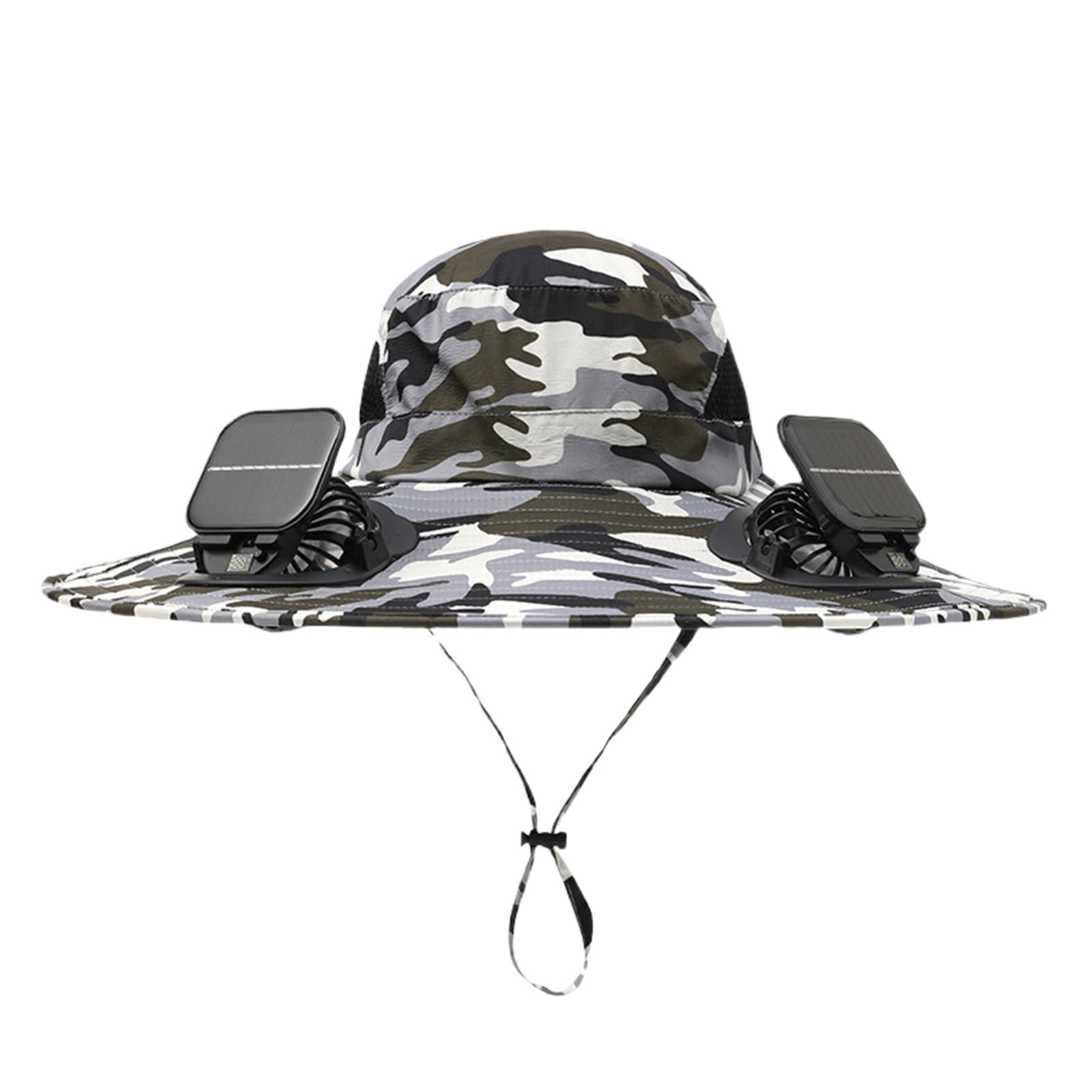TYGHBN Solar Fan Sun Hat for Women Men Summer Outdoor Hiking Walking ...