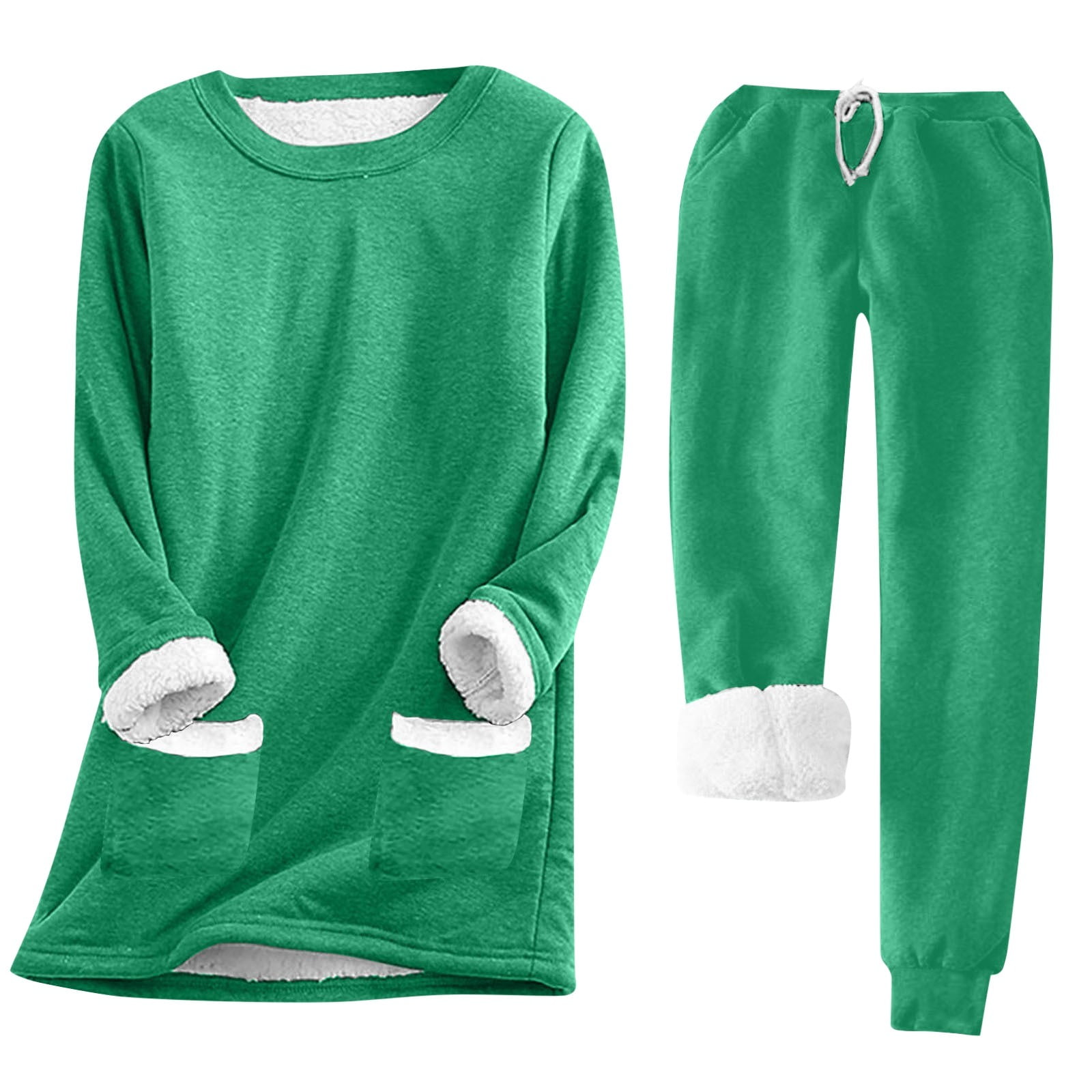 TYGHBN Women Autumn and Winter Thickened Velvet Comfortable Casual ...