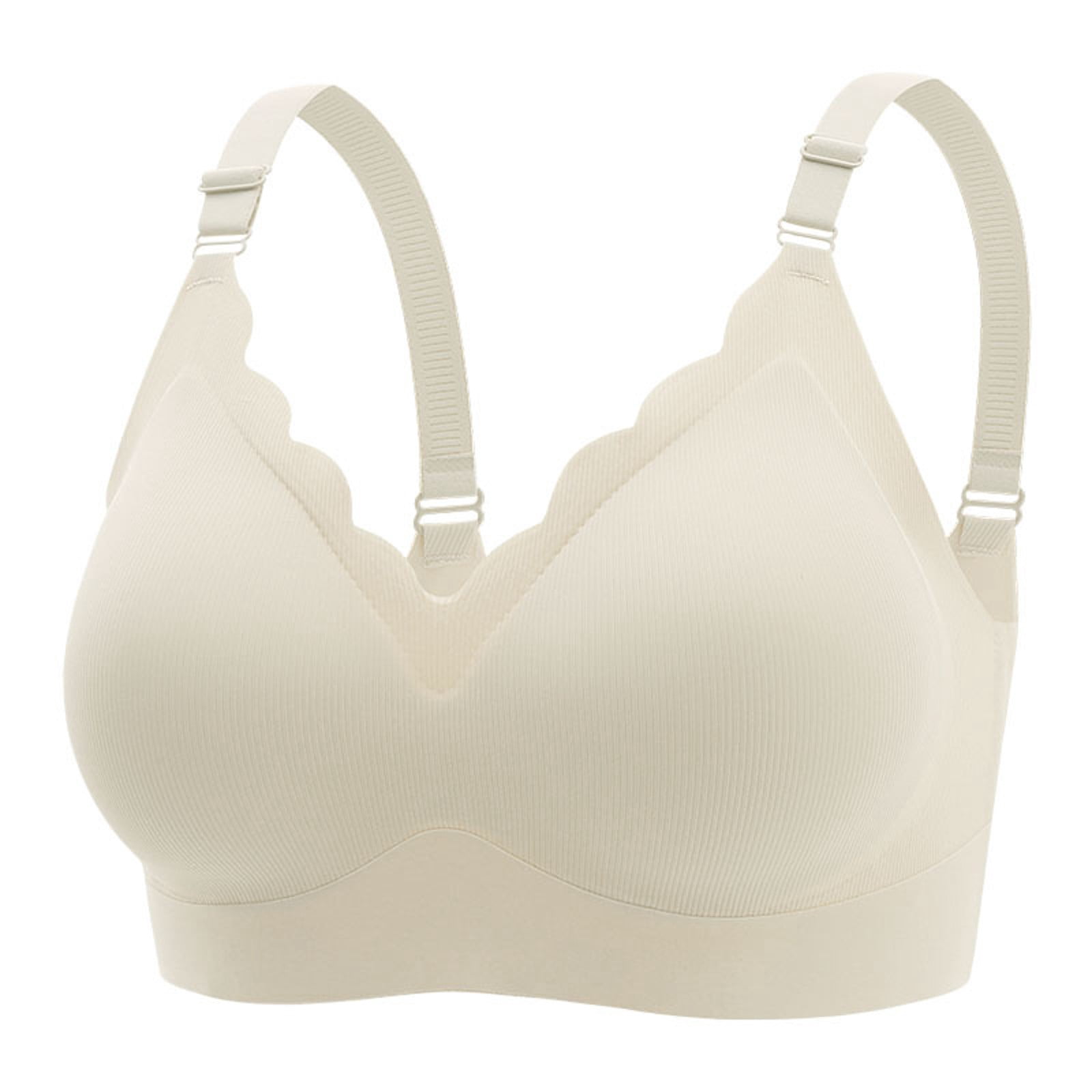TYGHBN Women's Comfortable and Sexy Transparent Shoulder Strap Cordless ...