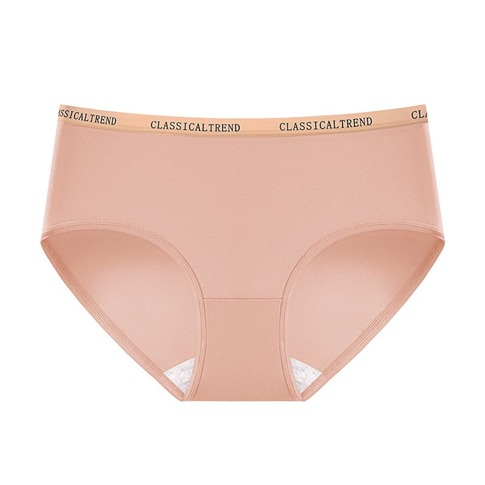TYGHBN Women's Threaded Threaded Mid Rise Panties Athletic Underwear ...