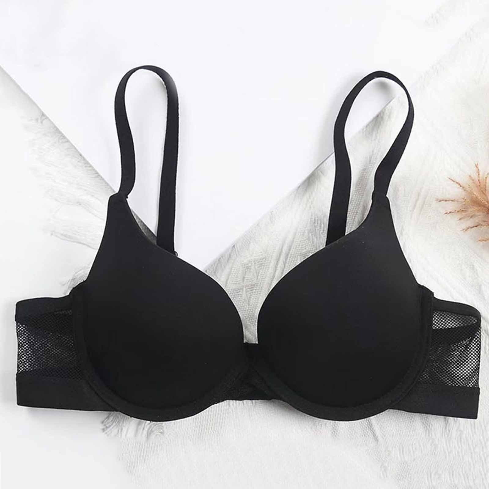 TYGHBN Women's Wireless Lightly Lined Comfort Bra Everyday Underwear ...