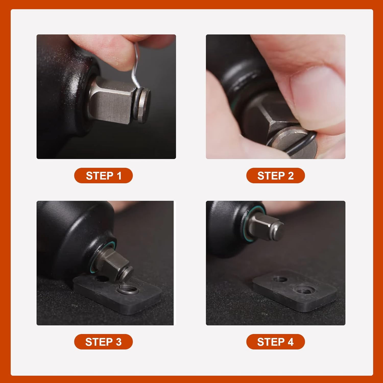 TYHREF-1/2" and 3/8" Impact Retaining Socket Clip with O-Ring ...