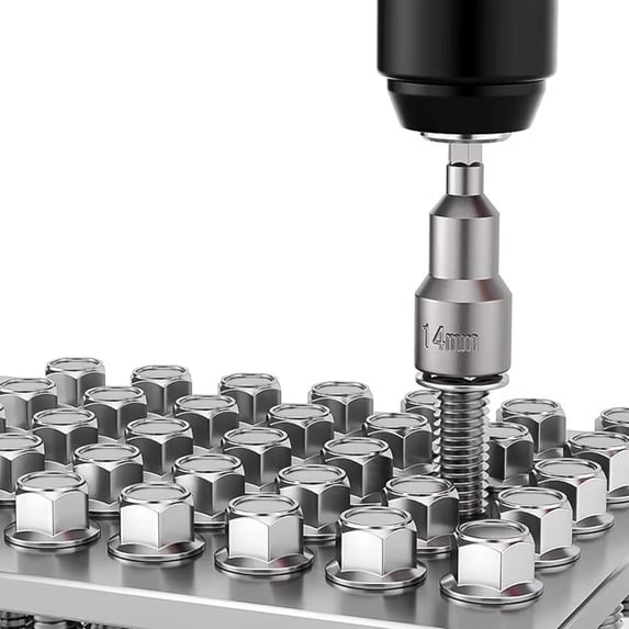 TYHREF-1/4" Hex Shank Magnetic Power Nut Driver Bit, Impact Socket ...