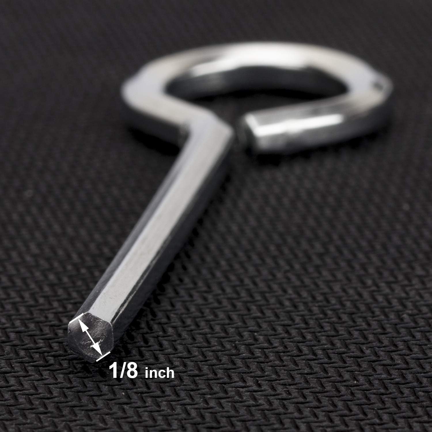 TYHREF-10 Pack 1/8 inch Standard Hex Dogging Key with Full Loop, Allen ...