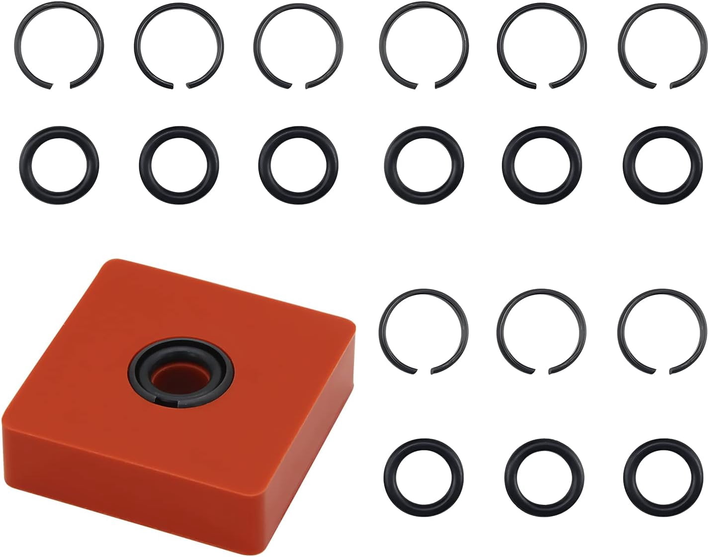 TYHREF-(10 Sets) 1/2" Impact Wrench Retaining Rings with O-Ring ...