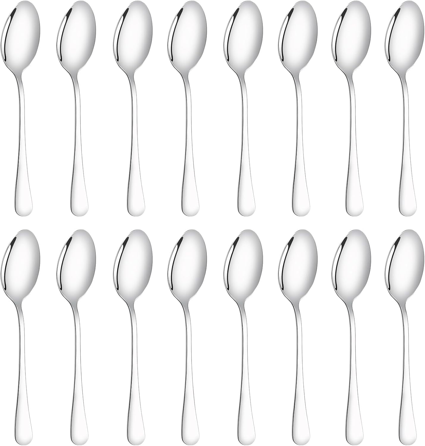 TYHREF-16 Pcs Dinner Spoons Set, 7.32" Tablespoons Set Spoons ...