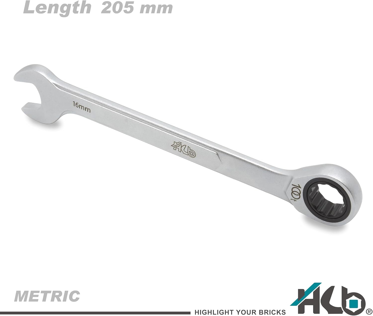 TYHREF-16 mm 100-Tooth Ratcheting Combination Wrench WDM016-U | 12 ...