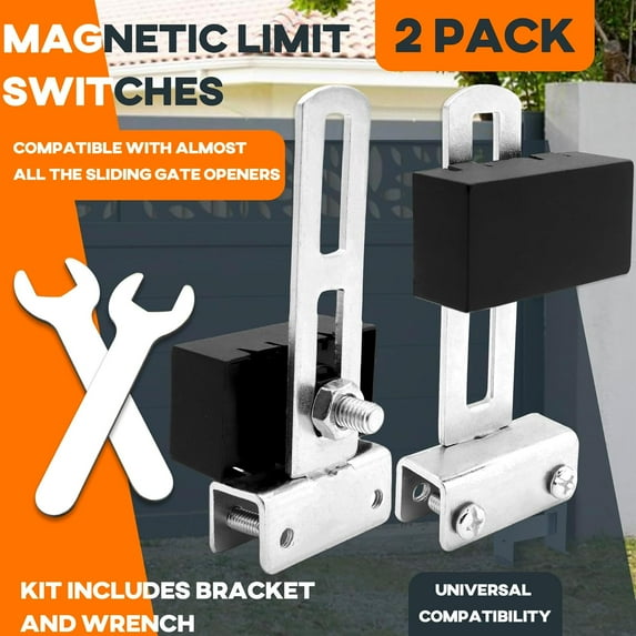 TYHREF-2 Pack Square Sliding Gate Opener Magnets, Magnet for Magnetic ...