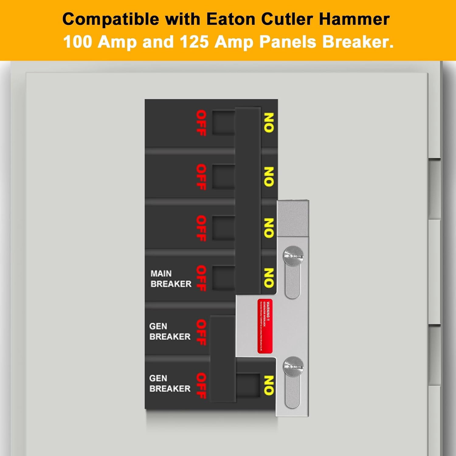 TYHREF-2 Set Generator Interlock Kit Compatible with Eaton Cutler ...