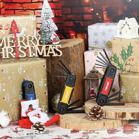 TYHREF-25-Piece Folding Allen Wrench Set, SAE, Metric, Torx Hex Key Set ...