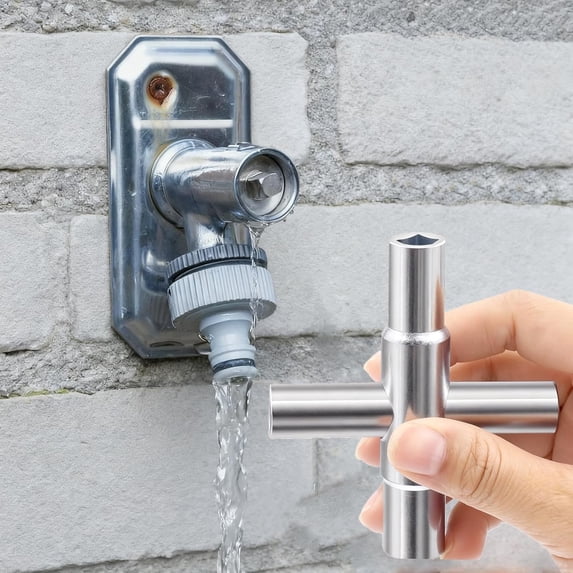 TYHREF-4 Way Sillcock Key Set, 1/4", 9/32", 5/16", 11/32, 2-Pack Heavy ...