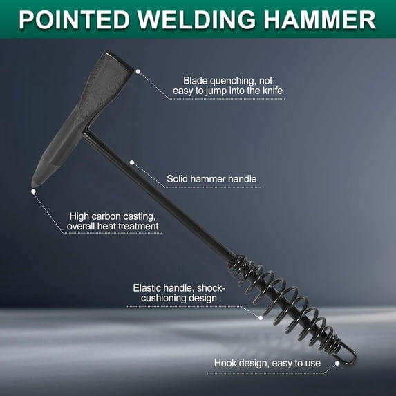 TYHREF-4Pcs Welding Chipping Hammer High Carbon Steel Welding Slag ...