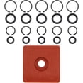 TYHREF-(5+5 Sets) 3/8" & 1/2" Impact Wrench Retainer Rings with O-ring ...
