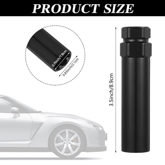 TYHREF-6 Spline Lug Nut Socket Set Locking Lugs Nut Key Removal Tool ...