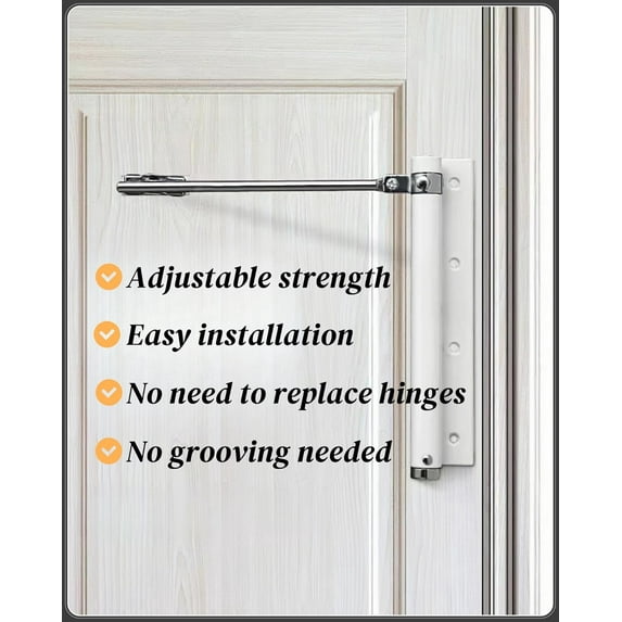 TYHREF-Automatic Door Closer for Lightweight Doors