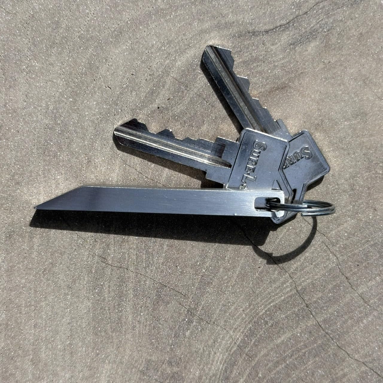 TYHREF-EDC Titanium Pry Bar 2 Pack - Heavy Duty Mini Keychain Prybar ...